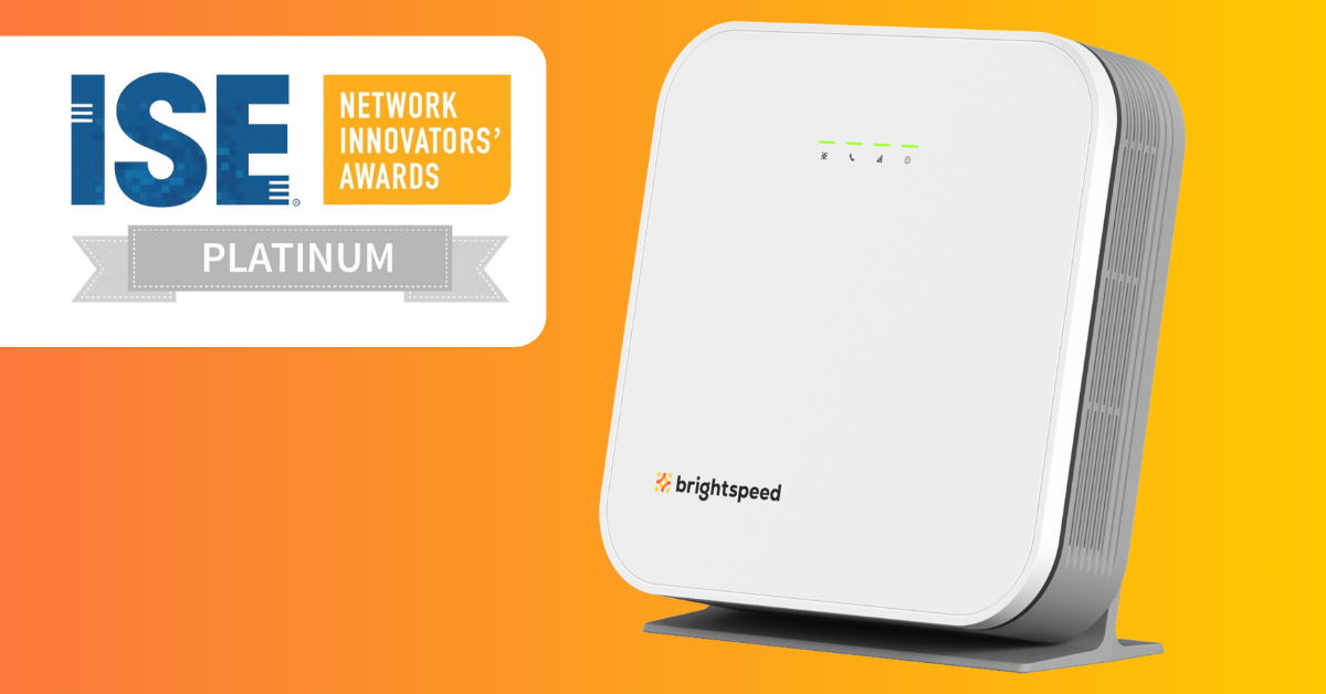 Brightspeed Fixed Wireless Voice and Data Solution Awarded 2025 ISE Network Innovators’ Top Honor